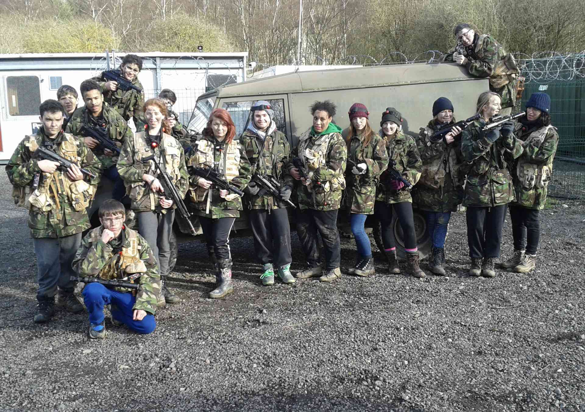 Young carers take time out for themselves - Challenger Troop CIC