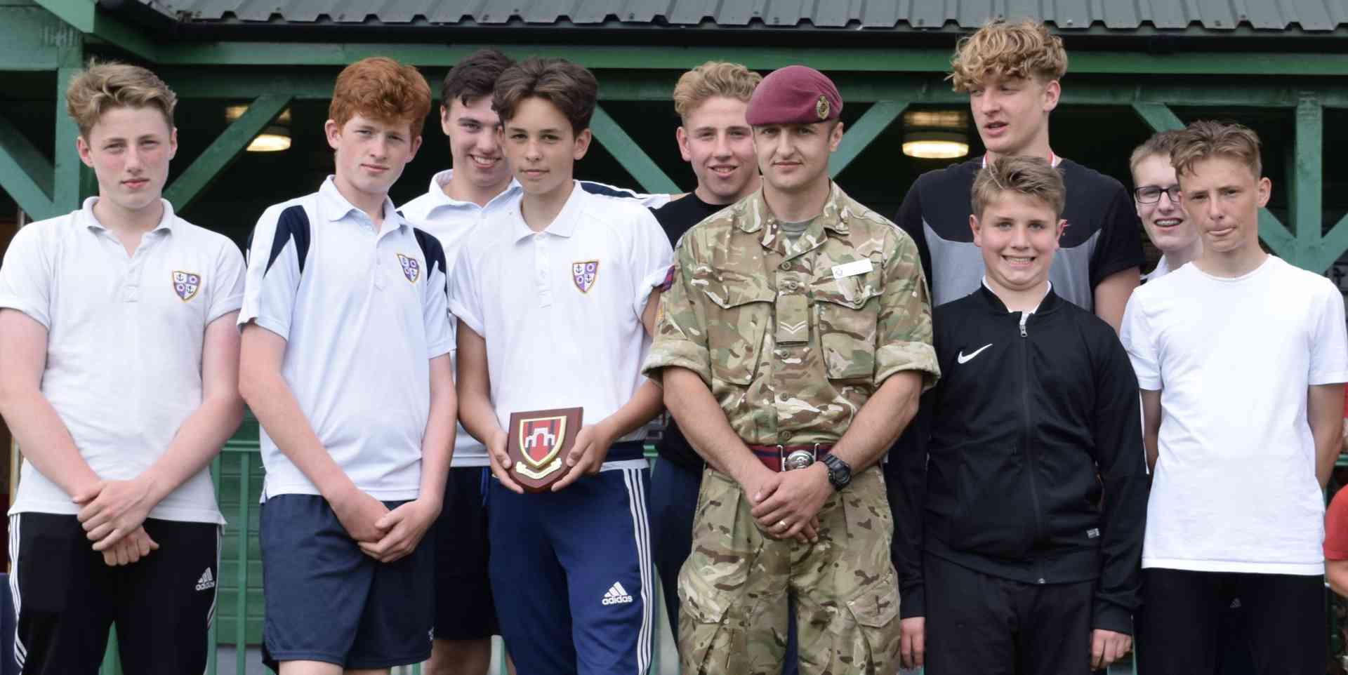 School competition instils pride - Challenger Troop CIC