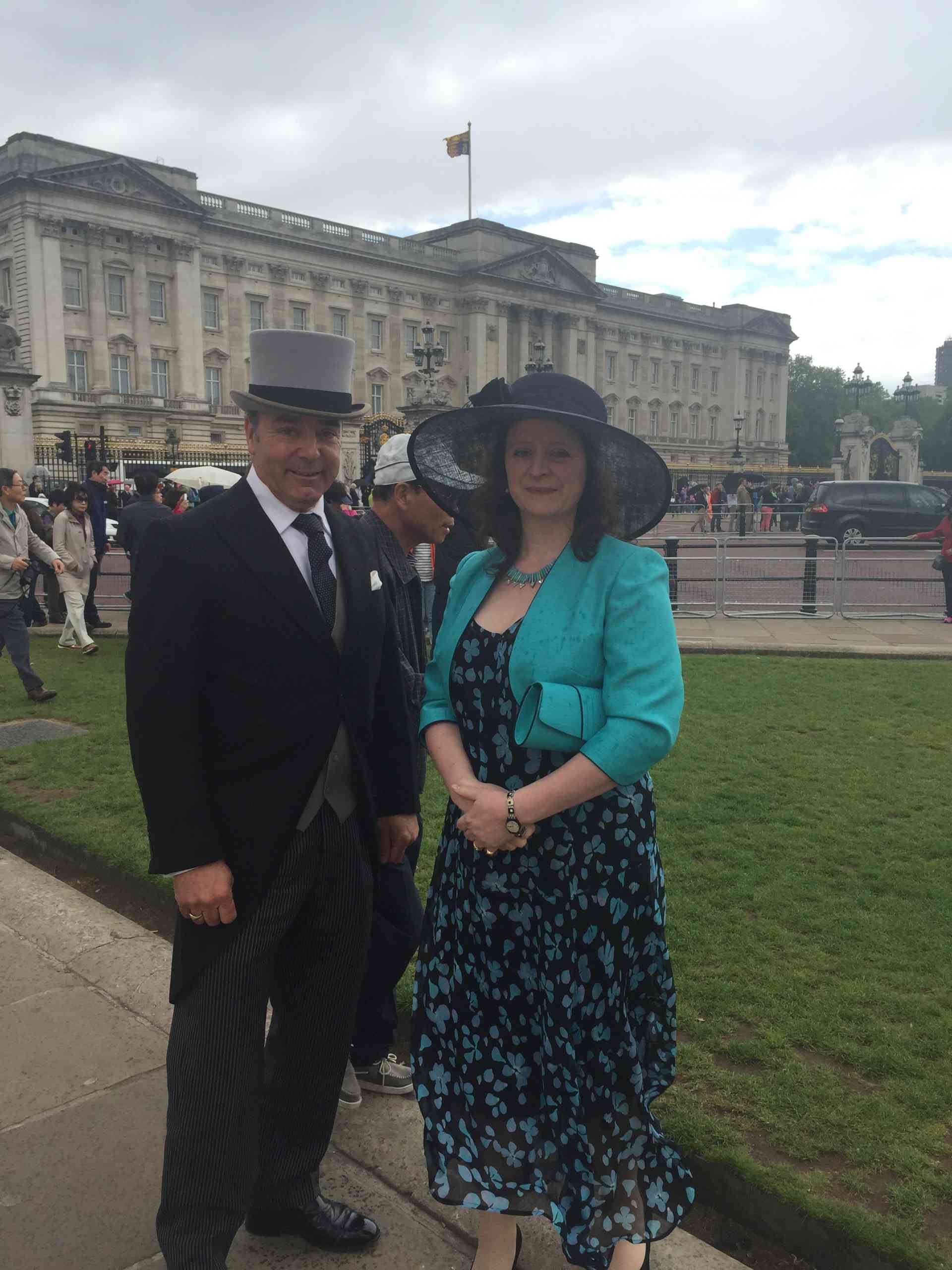 Challenger Troop attends Royal Garden Party - Challenger Troop CIC