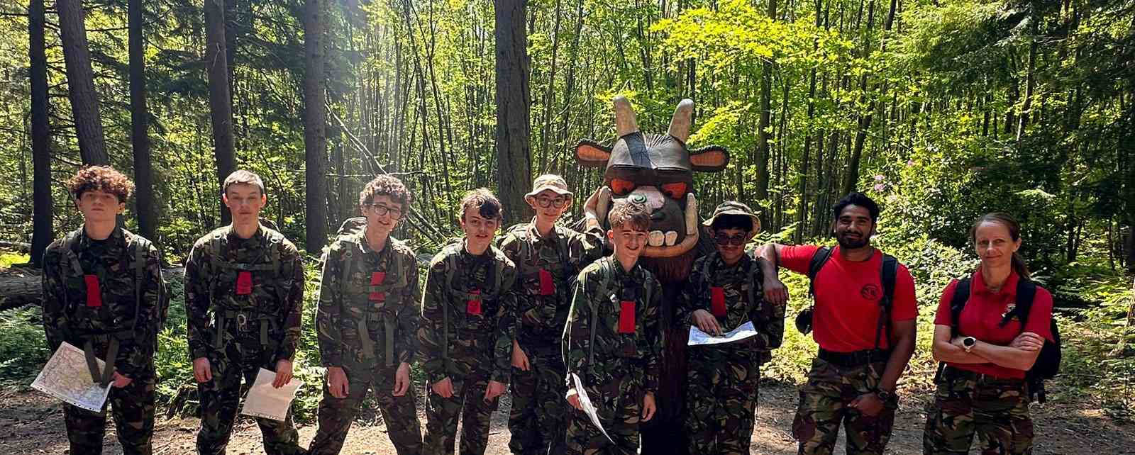 Broomhill Bank Navigates Bedgebury Pinetum! - Challenger Troop CIC